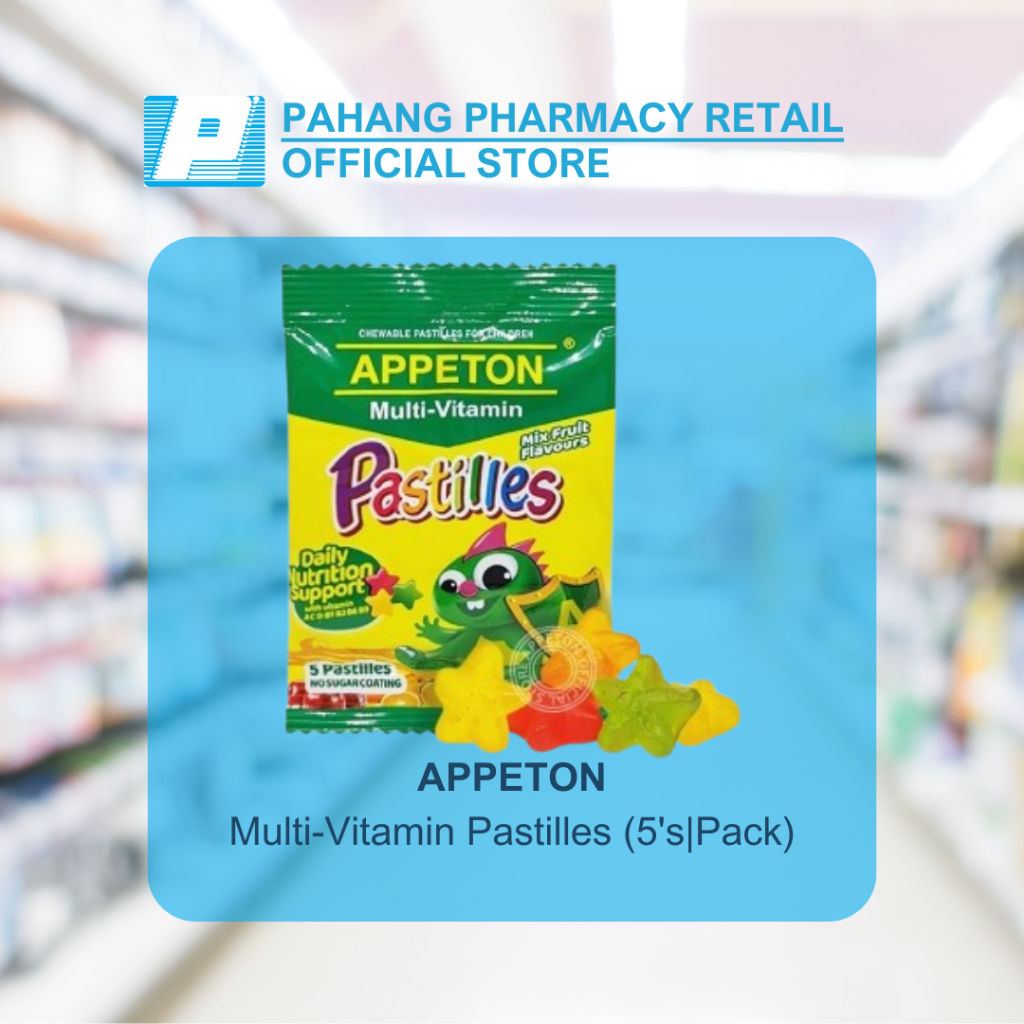 APPETON Multi-Vitamin Pastilles (5's/Pack) | Shopee Malaysia