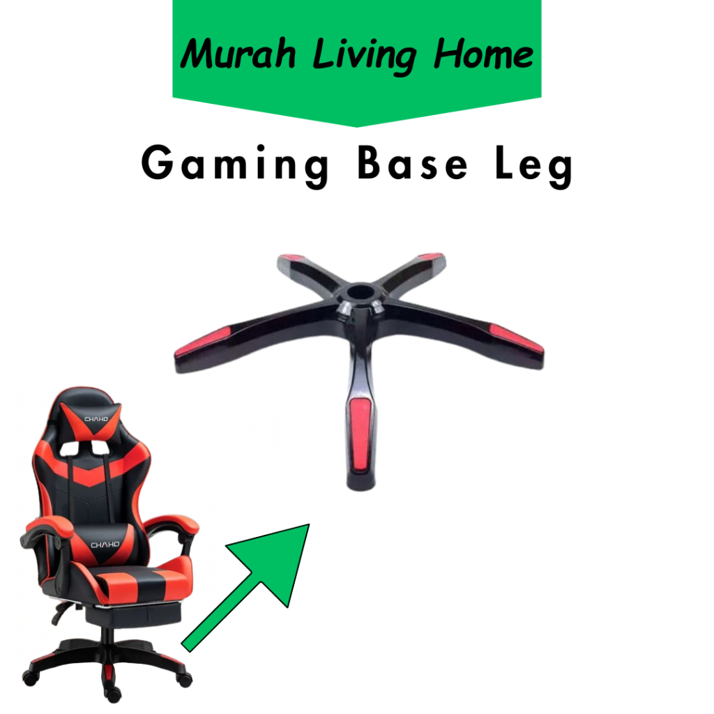 Gaming chair base leg office chair base leg gaming chair replacement ...