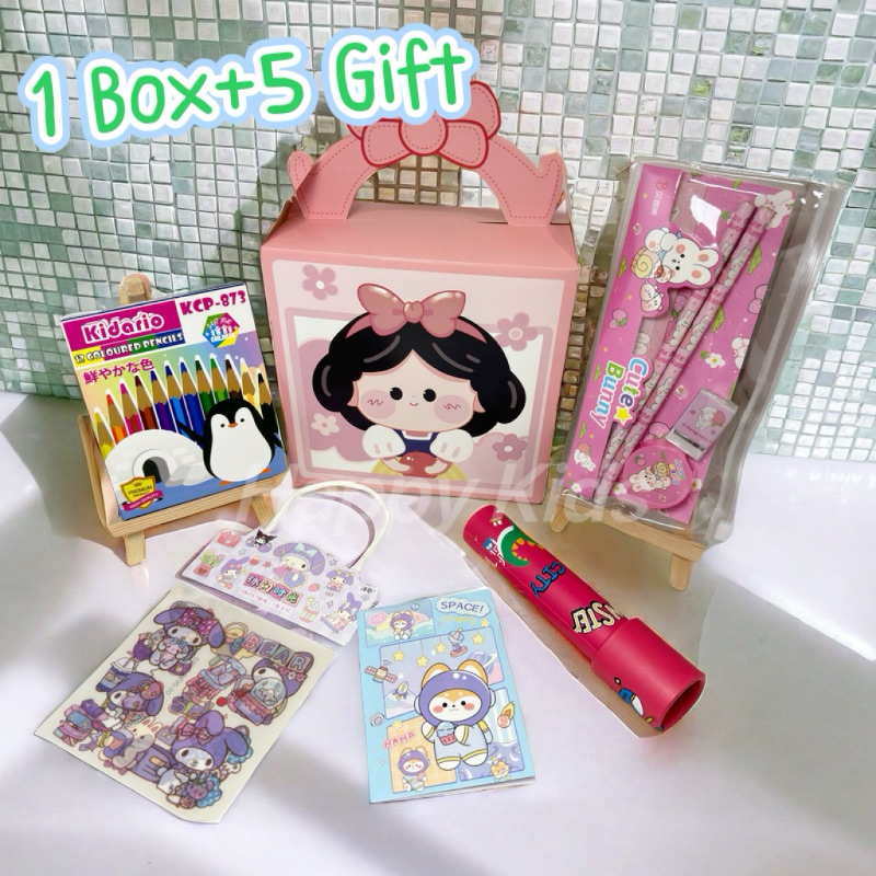 🇲🇾🤩Door Gift Set Girl🛍️Kids Goodies Bag🛒Gift Set Party Pack 🎉Hadiah Pek ...