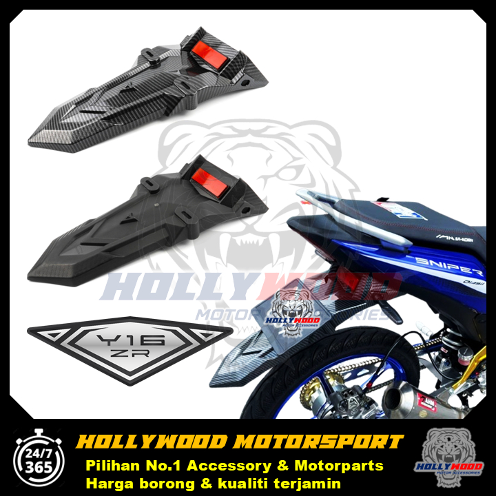 Y16 Y16ZR MODIFIED SHORT REAR FENDER MUDGUARD BELAKANG EXCITER155 ...