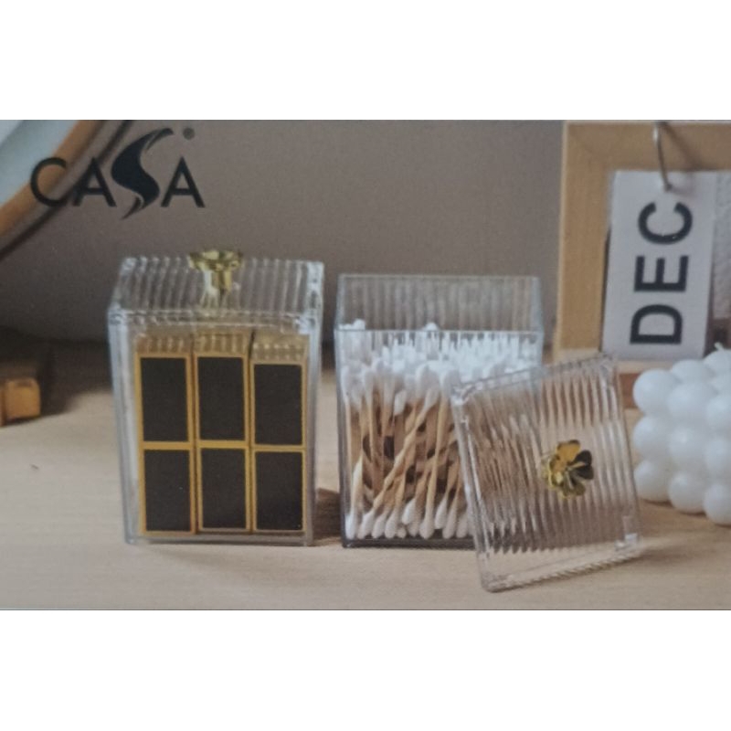 CASA storage box 8.4x8.4x11cm | Shopee Malaysia