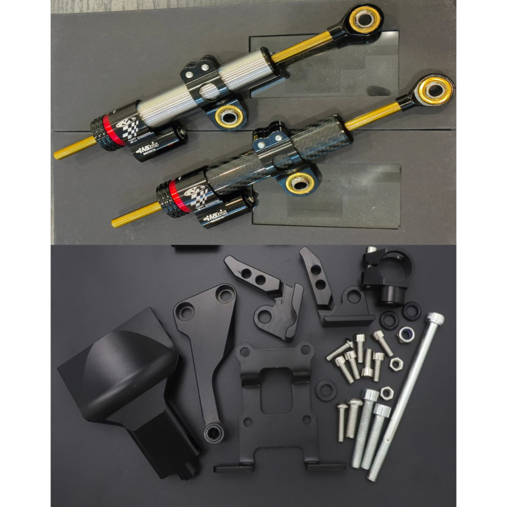 MT07 Matris steering damper damper bracket siap sedia full set PNP ...