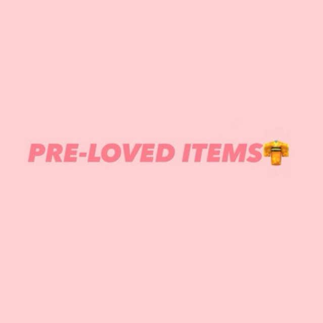 PRE-LOVED ITEMS (LOCK DALAM LIVE) | Shopee Malaysia