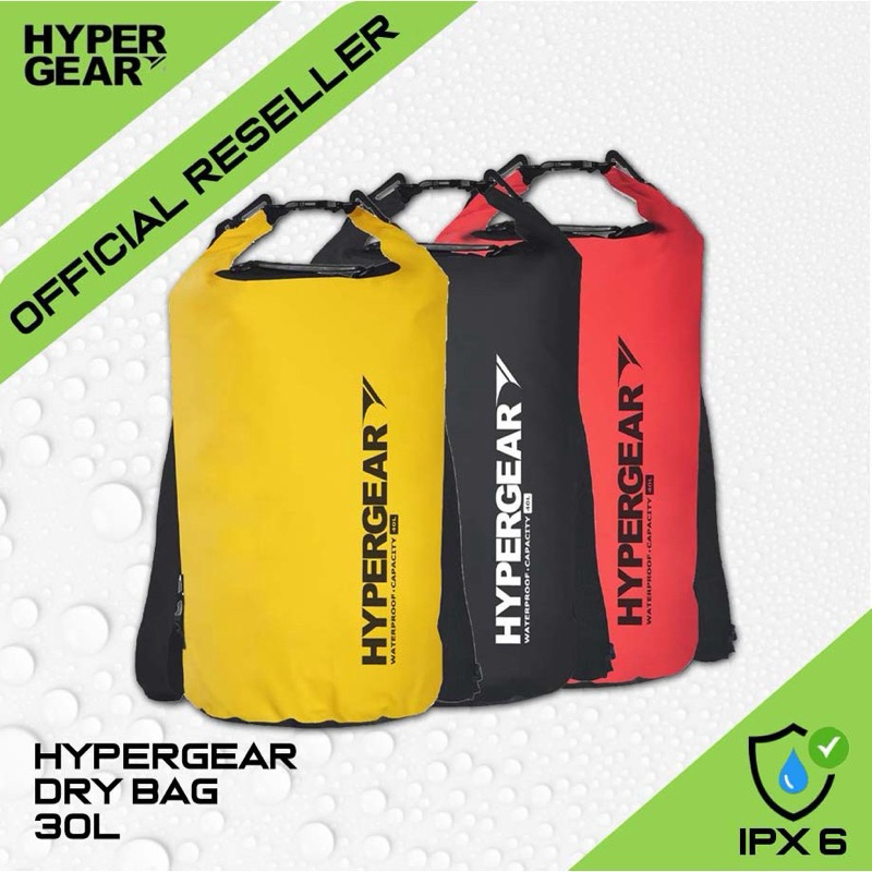 Hypergear Waterproof Durable Dry Bag (30L) (100% Original + 1 Year ...