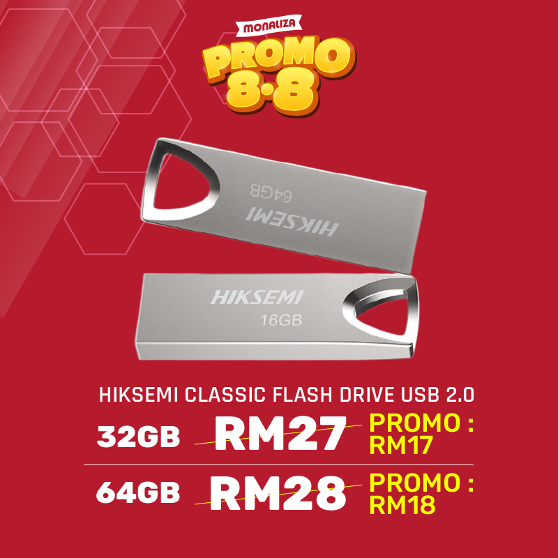 [ PROMOSI 8.8 ] Hiksemi Classic Flash Drive USB 2.0 - 32GB/64GB ...