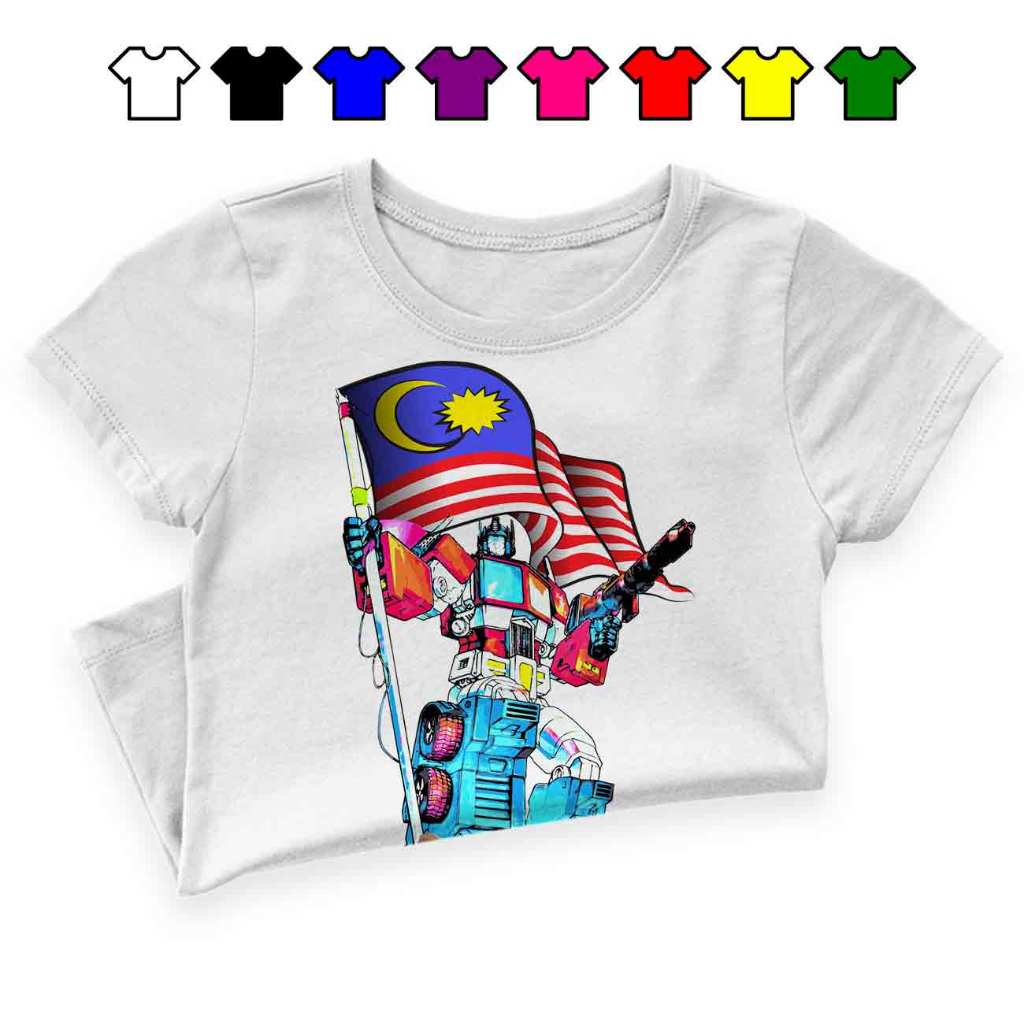 Malaysia Robot Superhero Bendera Merdeka Tanjak Tengkolok Cartoon Anime ...