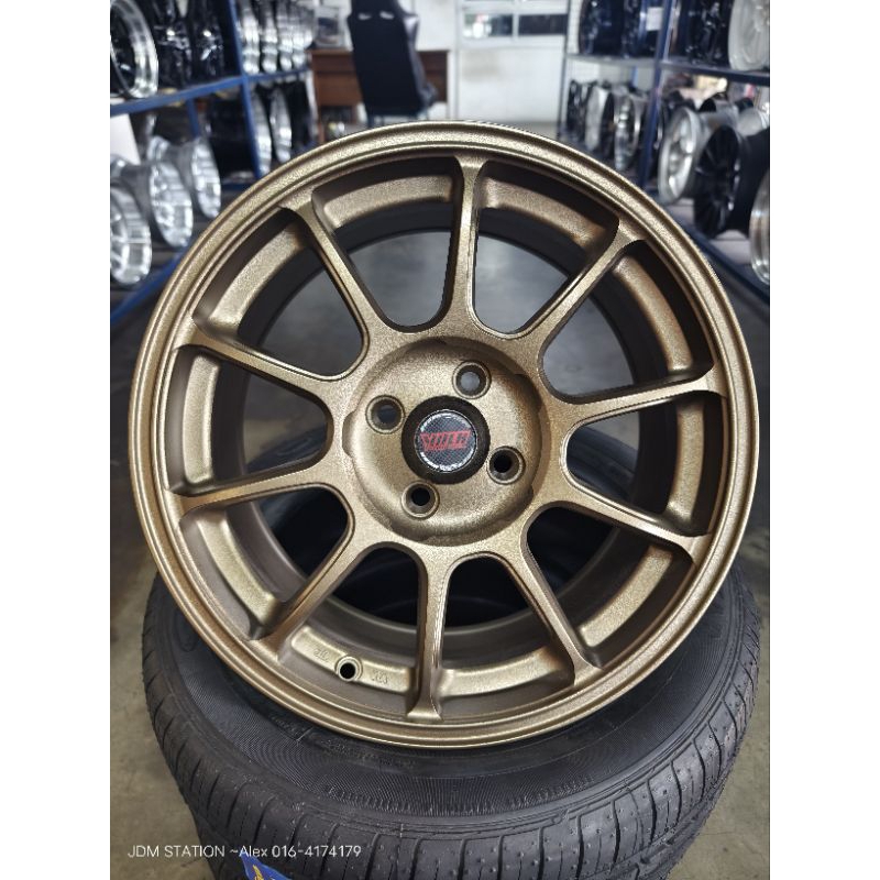 VOLK ZE40 AUTO OPTION 16inc RIM YARIS VIOS CITY MYVI ALZA ALMERA ...