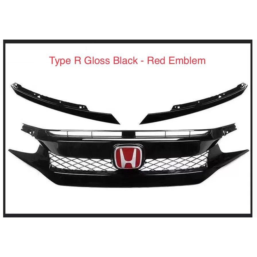 Civic Fc FK8 Type R Bumper Body Kit Bodykit Front Side Rear Spoiler ...