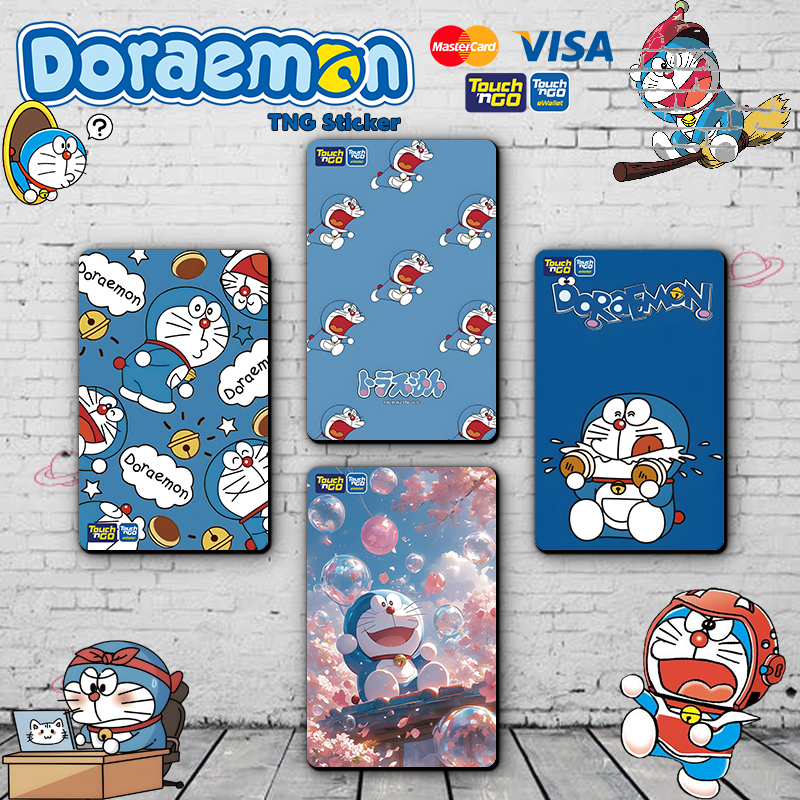 Doraemen TNG Pelekat - Tng Touch N Go/Bank kad pelekat pelindung (Beli ...