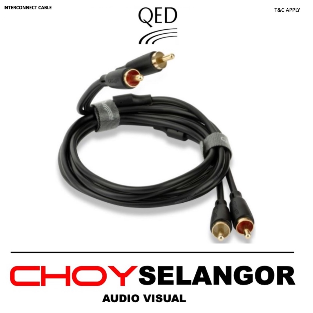 Qed Connect Interconnect Cable | Shopee Malaysia