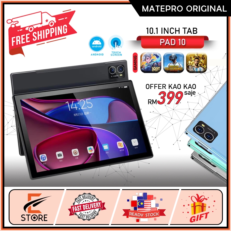 🤩TABLET🤩 MATEPRO PAD 10 | 6+128GB | 10.1 IPS | Android Tab Pads Tablet ...