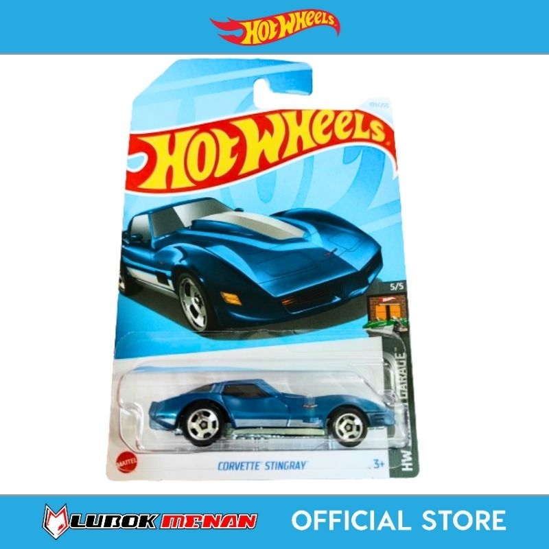 Hot Wheels Corvette Stingray (Matte Dark Blue) | Shopee Malaysia