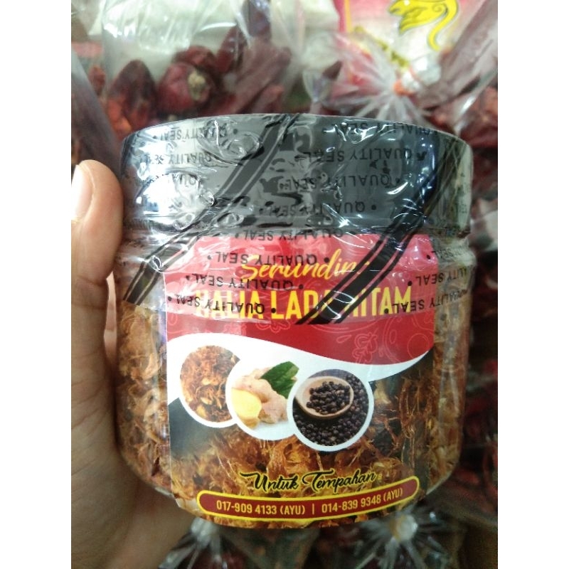 🔥VIRAL🔥MAKANAN PANTANG SAMBAL LADA HITAM ORIGINAL 150g | Shopee Malaysia