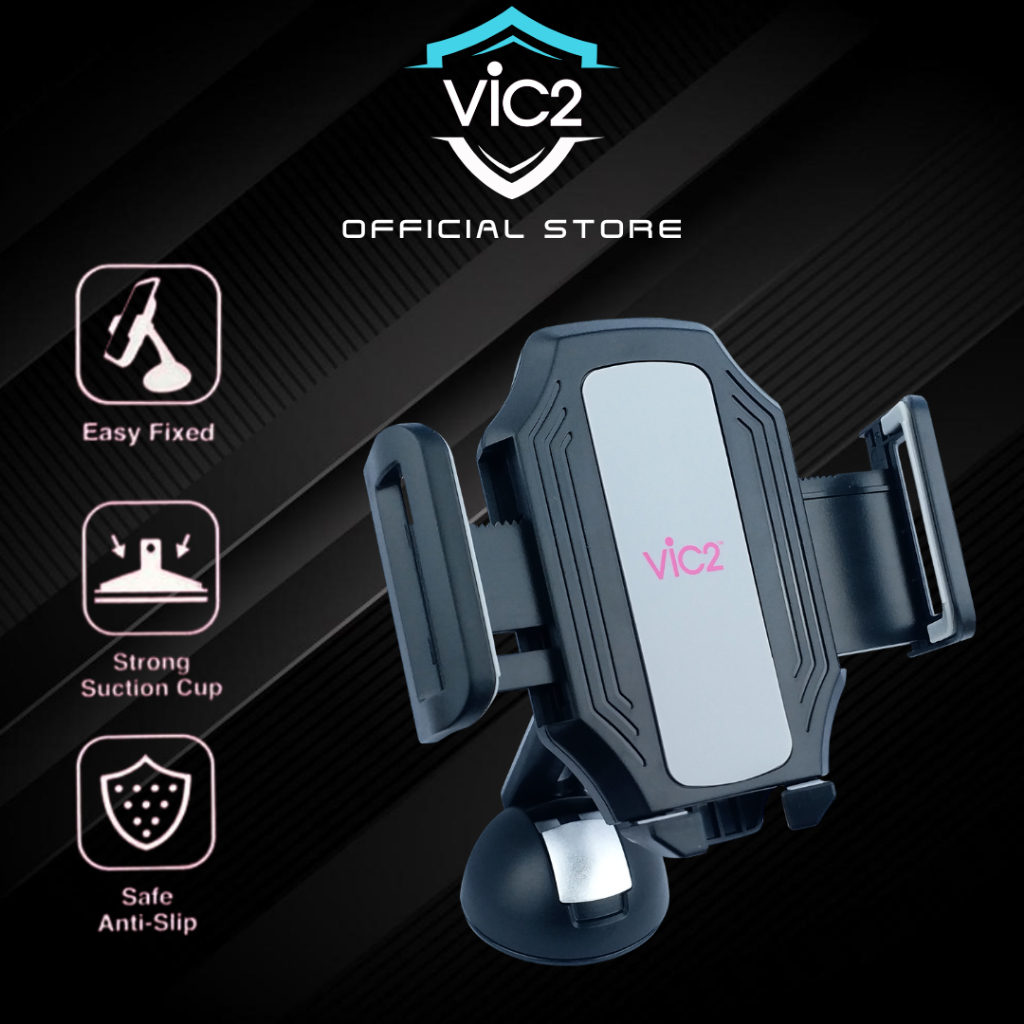 VIC2 🇲🇾 Classic Compact In-Car Holder; 360 degrees Optimal Viewing ...