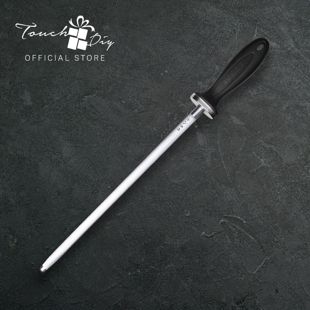 Shibazi Sharpening Steel Honing Rod | Pengasah Pisau Keluli (20cm/30cm ...