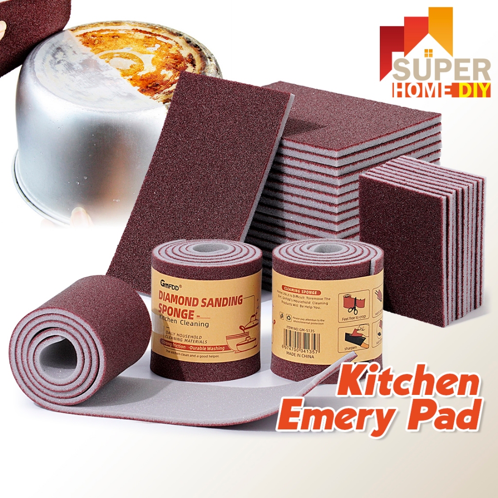 Nano Sponge Emery Sponge Magic Erase Sponge Scouring Pad Cloth Pot Wash ...