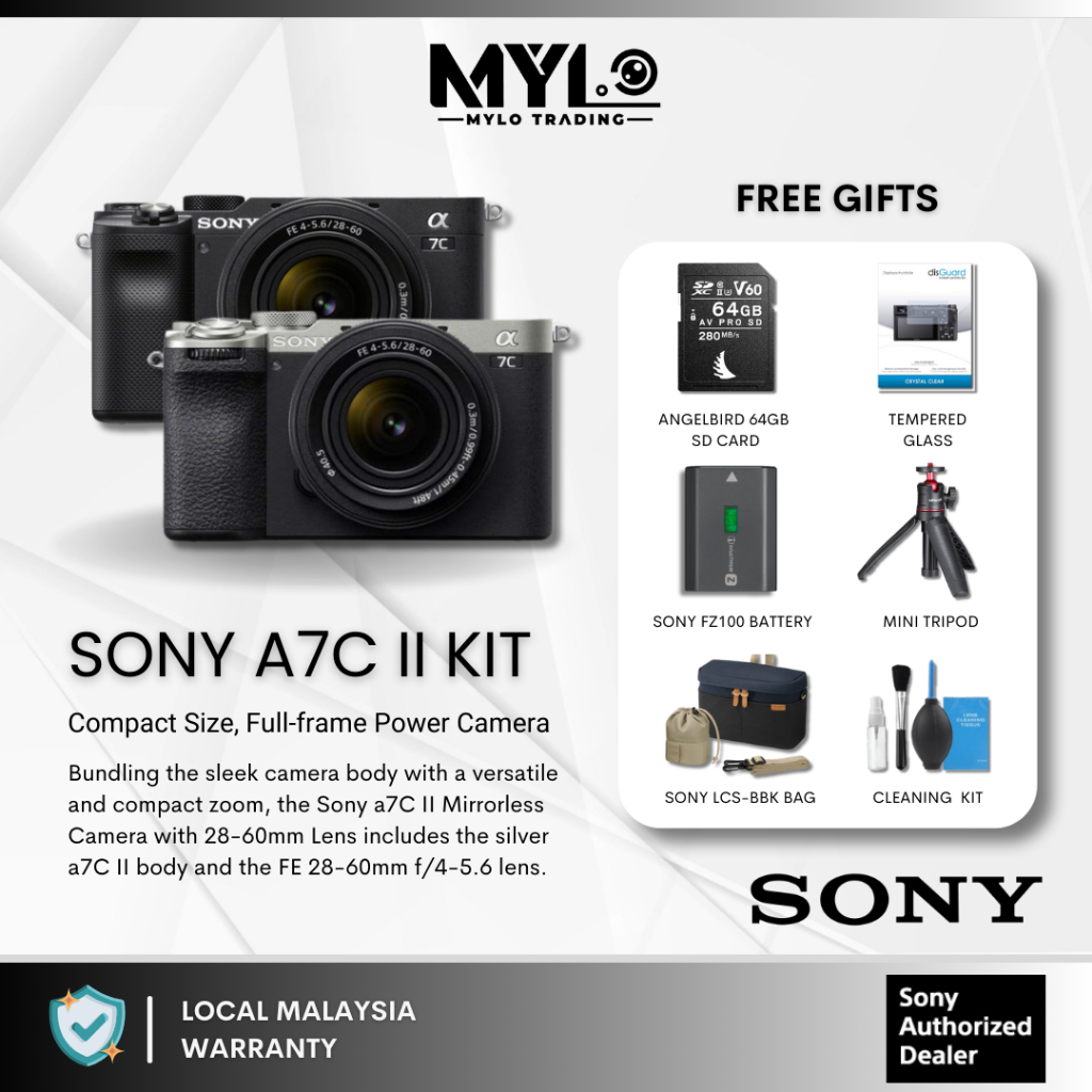 (READY STOCK) - Sony a7C II & a7CII & a7C Mark II Mirrorless Camera ...