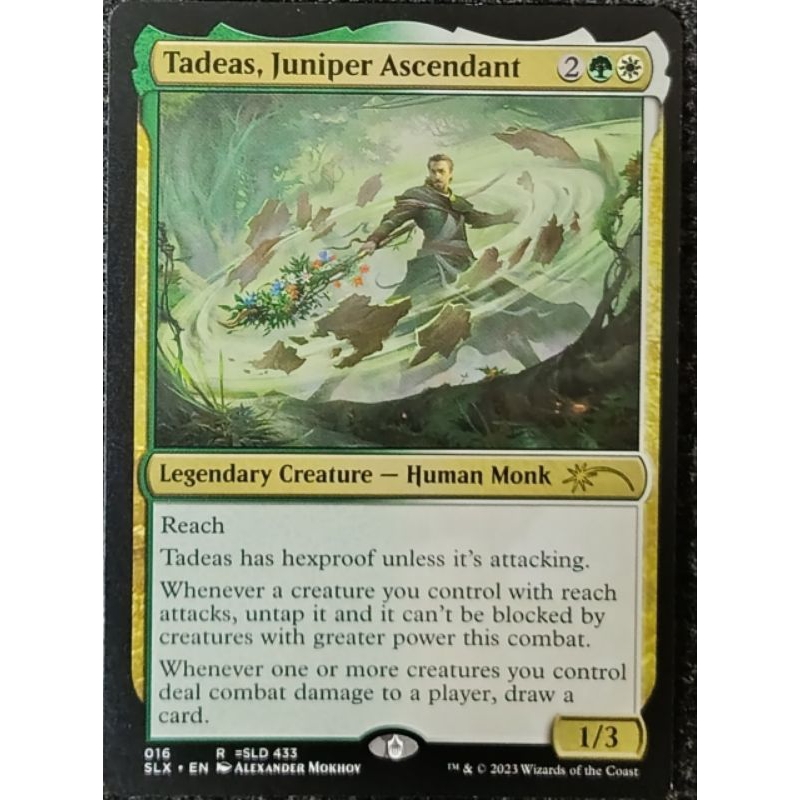 Magic The Gathering : Tadeas, Juniper Ascendant Rare Universe within ...