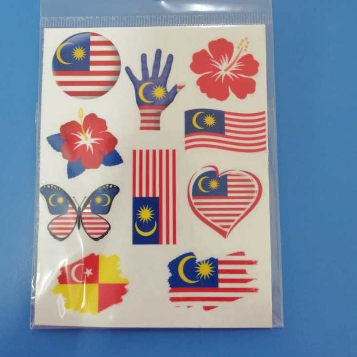 STICKER MERDEKA , STICKER PIPI | Shopee Malaysia