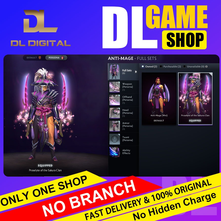 [ Dota 2] Proselyte of the Sakura Clan Anti mage AM🔥 Crownfall 2024 ...