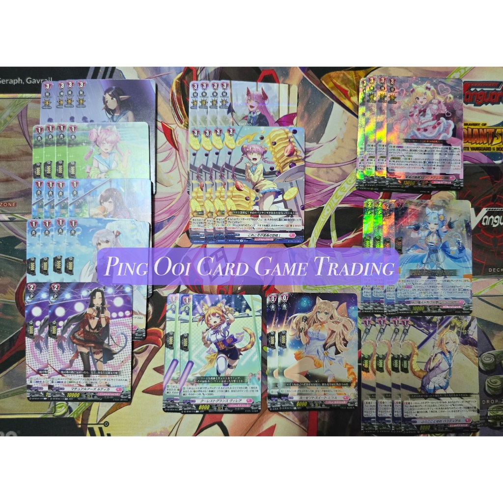 Cardfight Vanguard DZ-BT04/016 Destined One of Supremacy, Lisciafael Playset (JP) | Shopee Malaysia