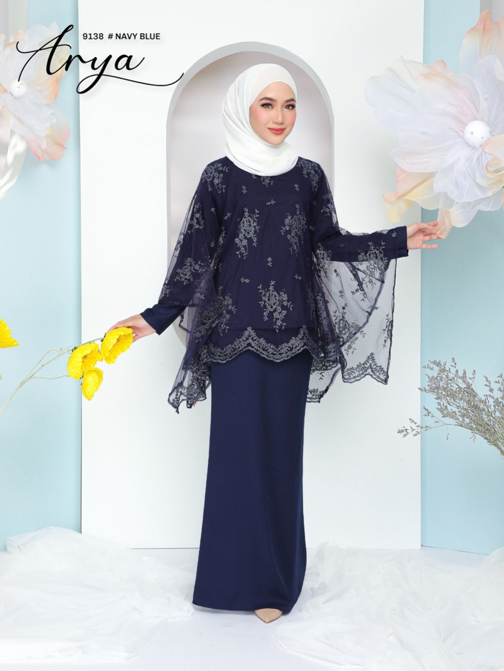 CHIC CHOC | ARYA CAFTAN KURUNG MODERN 9138 | BAJU RAYA BAJU BRIDESMAID ...