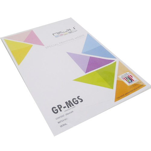 GP Gold Foil Inkjet Printing Shining Gold Foil Sticker Emas Name Tag ...