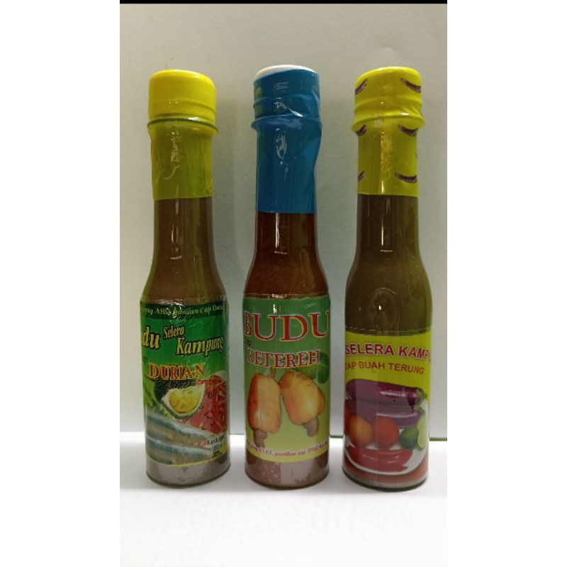 🔥HOT ITEM 🔥BUDU SELERA KAMPUNG PELBAGAI JENIS BRAND 150ML | Shopee Malaysia