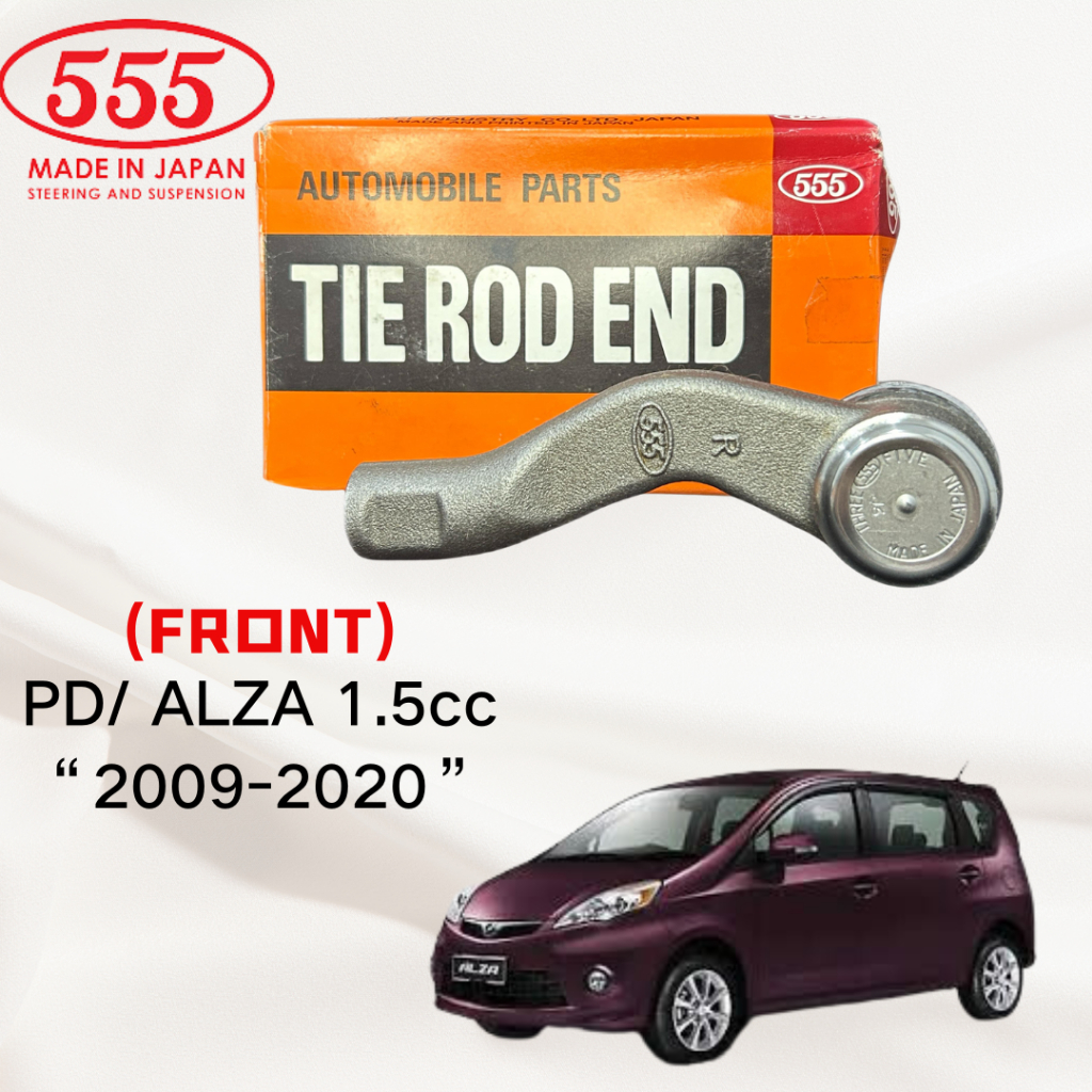 PERODUA ALZA 1.5cc "2009-2020" 555 JAPAN BRAND STEERING TIE ROD END ...