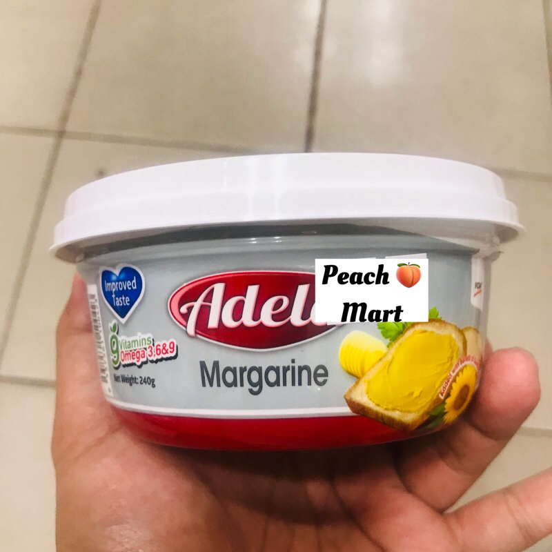 Adela Margarine Marjerin 240gm | Shopee Malaysia