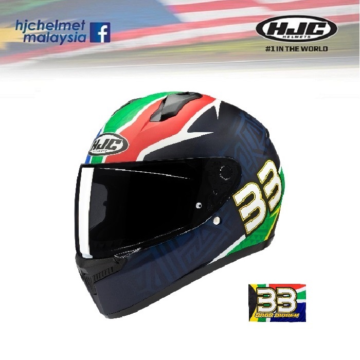 FULL FACE HJC C10 Helmet - BB33 [Limited Edition] | Shopee Malaysia