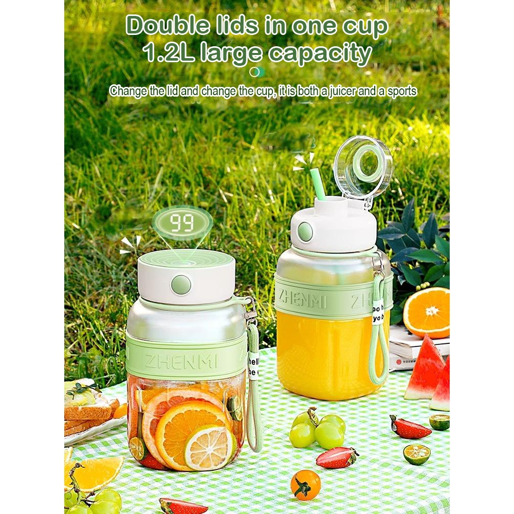 Juicer Portable Juicing Bucket Small Household Multi-Function Electric ...