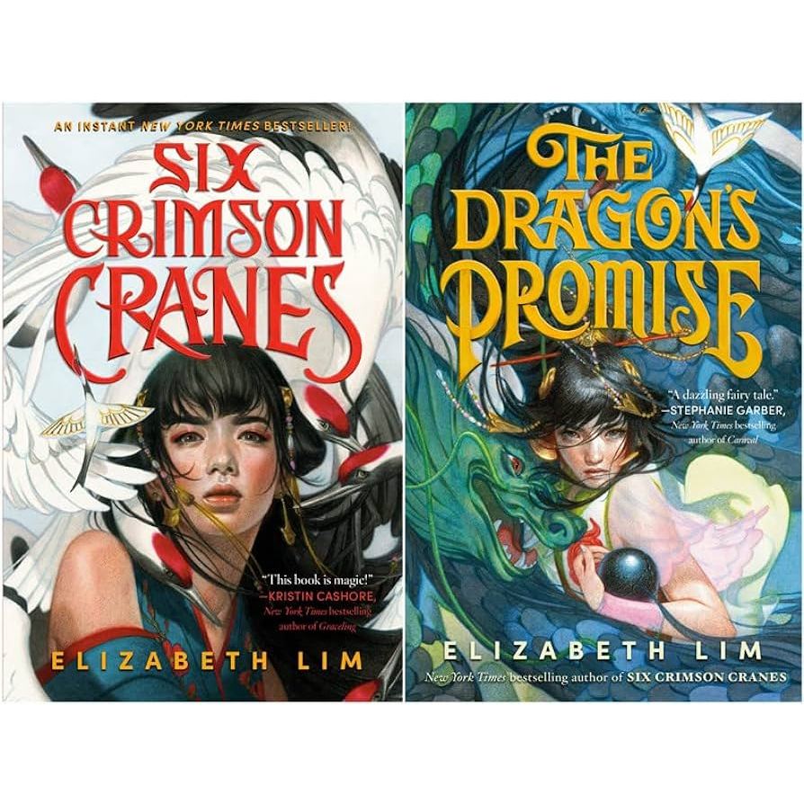 Six Crimson Cranes | The Dragon's Promise | Novel | Shopee Malaysia