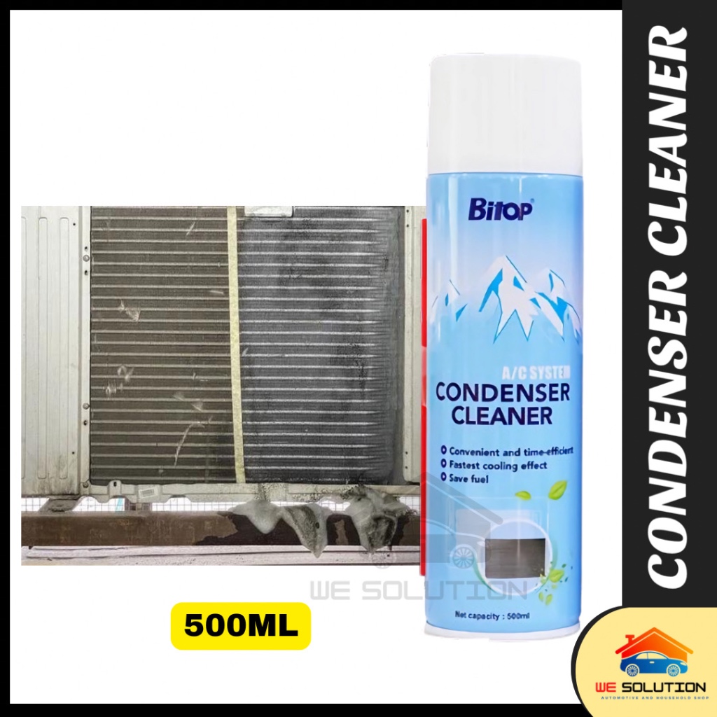 [WS] Bitop Aircond Condenser and Radiator Cleaner Foam Spray 500ML ...