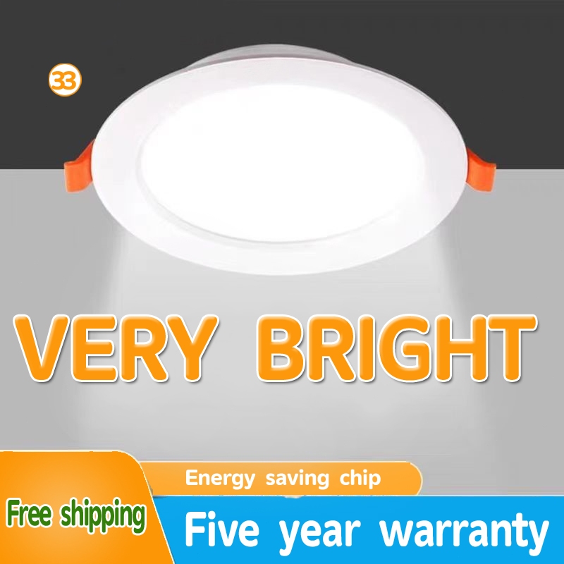 LED Downlight Round Square 20W 12W 28W 24W 6'' Recessed Downlight Panel ...
