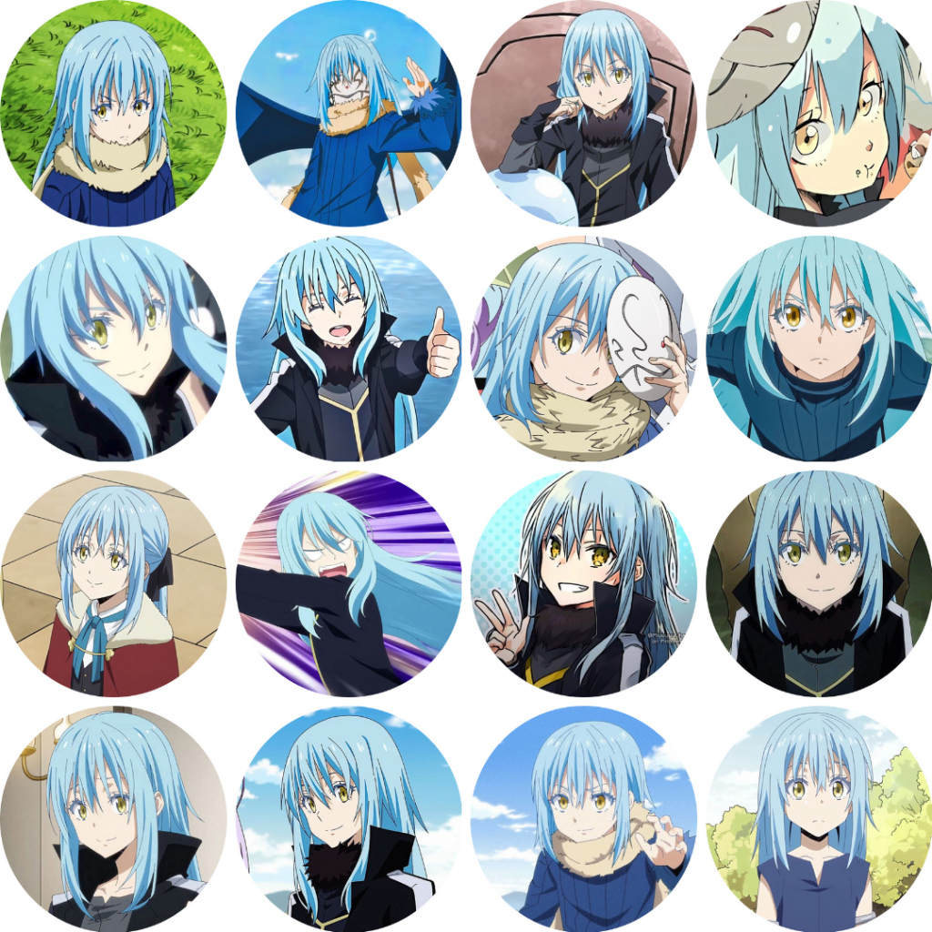 That Time I Got Reincarnated as a Slime Rimuru Tempest Button Badge ...