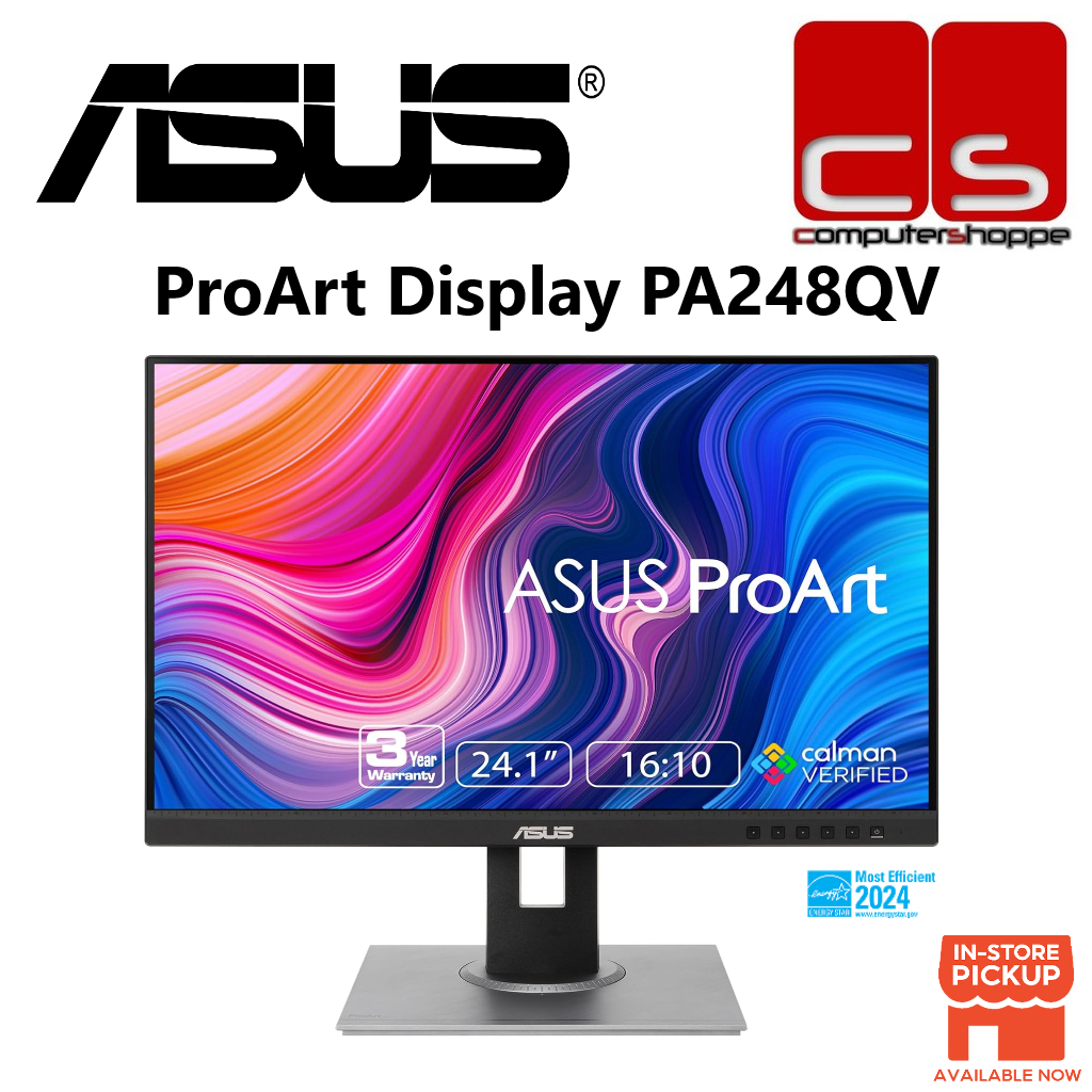 Asus ProArt Display PA248QV 24.1'' WUXGA 75HZ 100% sRGB IPS ...