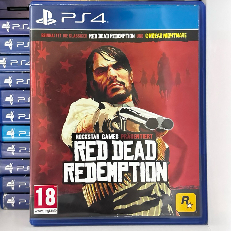 PLAYSTATION PS4 RED DEAD REDEMPTION 1/2 RDR USED PHYSICAL DISC GAMES ...