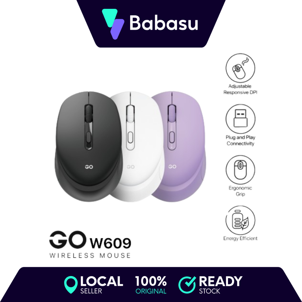 Fantech Go W609 Wireless Mouse | Shopee Malaysia