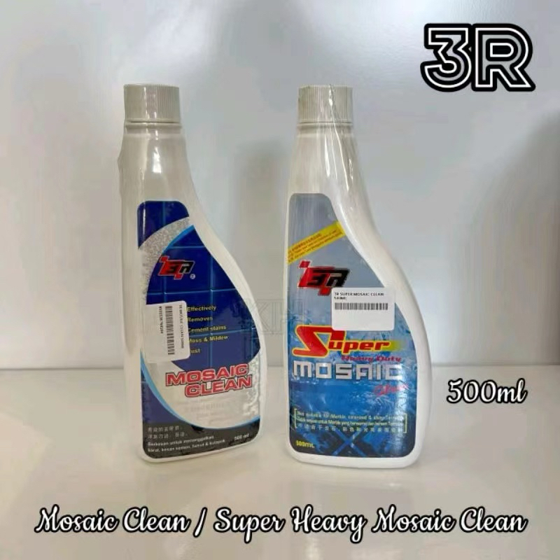 3R Super Heavy Duty Mosaic / Mosaic Clean 500ML Pencuci Mozek Heavy Duty Mosaic Cleaner | Shopee ...