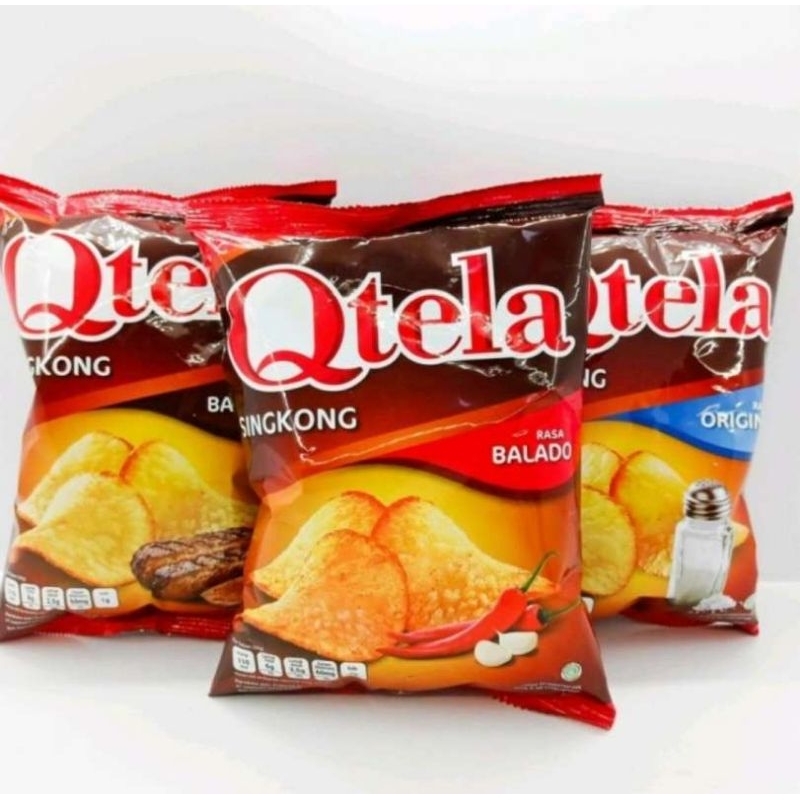Qtela Keripik Singkong All Variant 60 gram | Shopee Malaysia