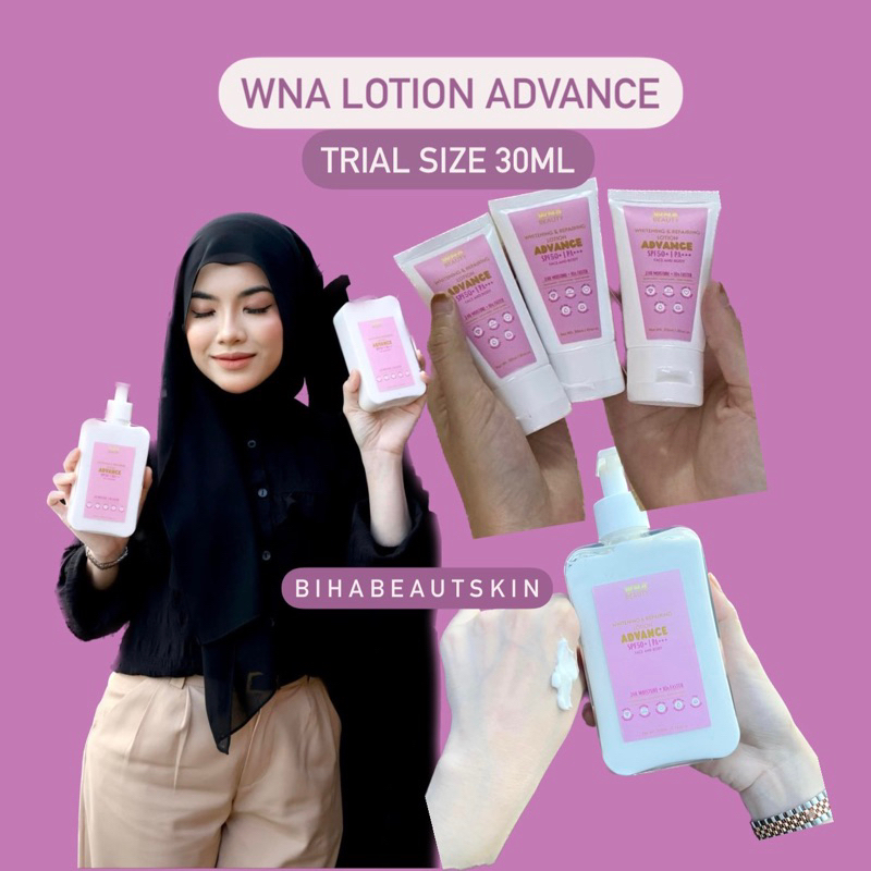 NEW💥 WNA WHITENING & REPAIRING LOTION ADVANCE | Shopee Malaysia