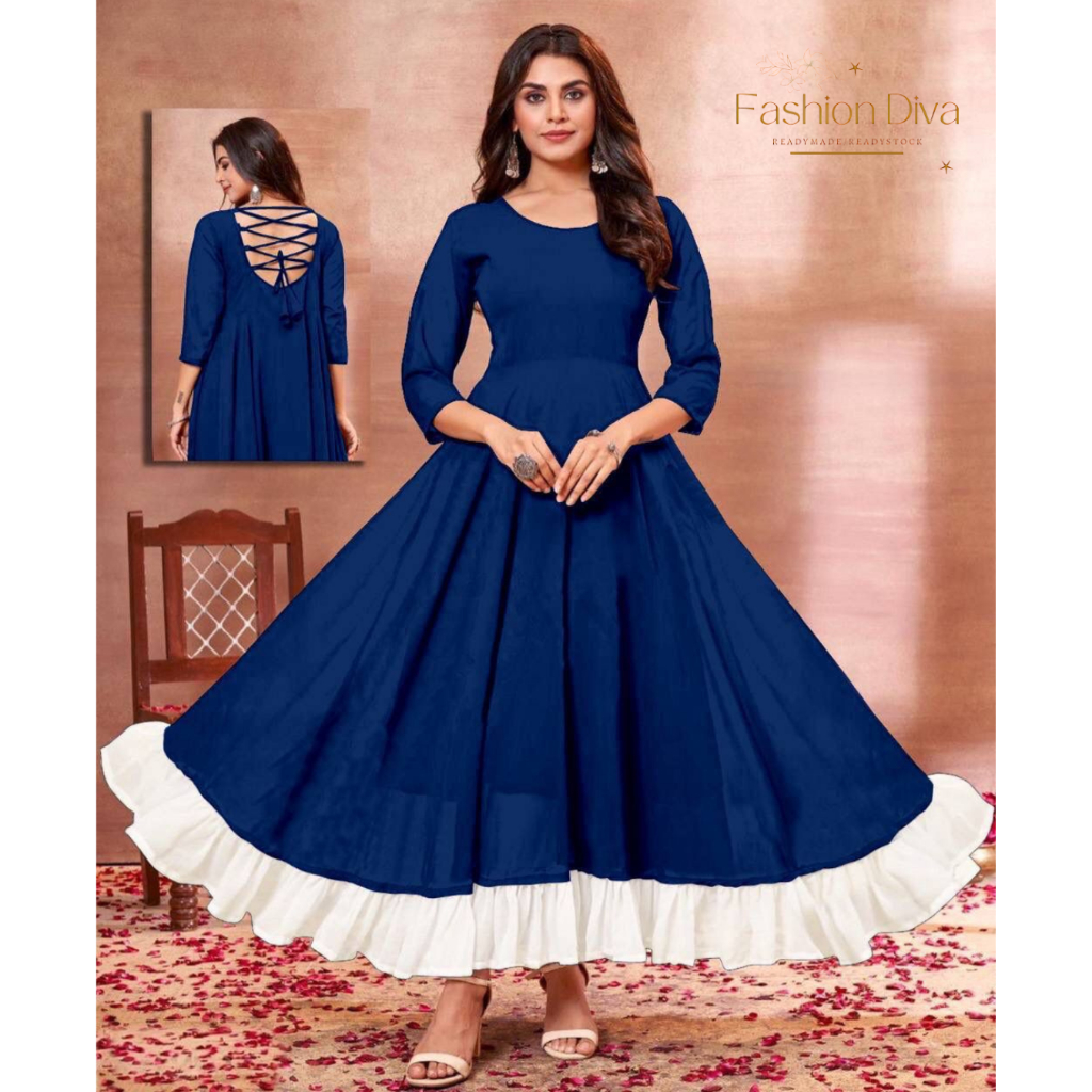 BOLLYWOOD india pakistan parti etnik adalah tulen ANARKALI gaun KURTI ...