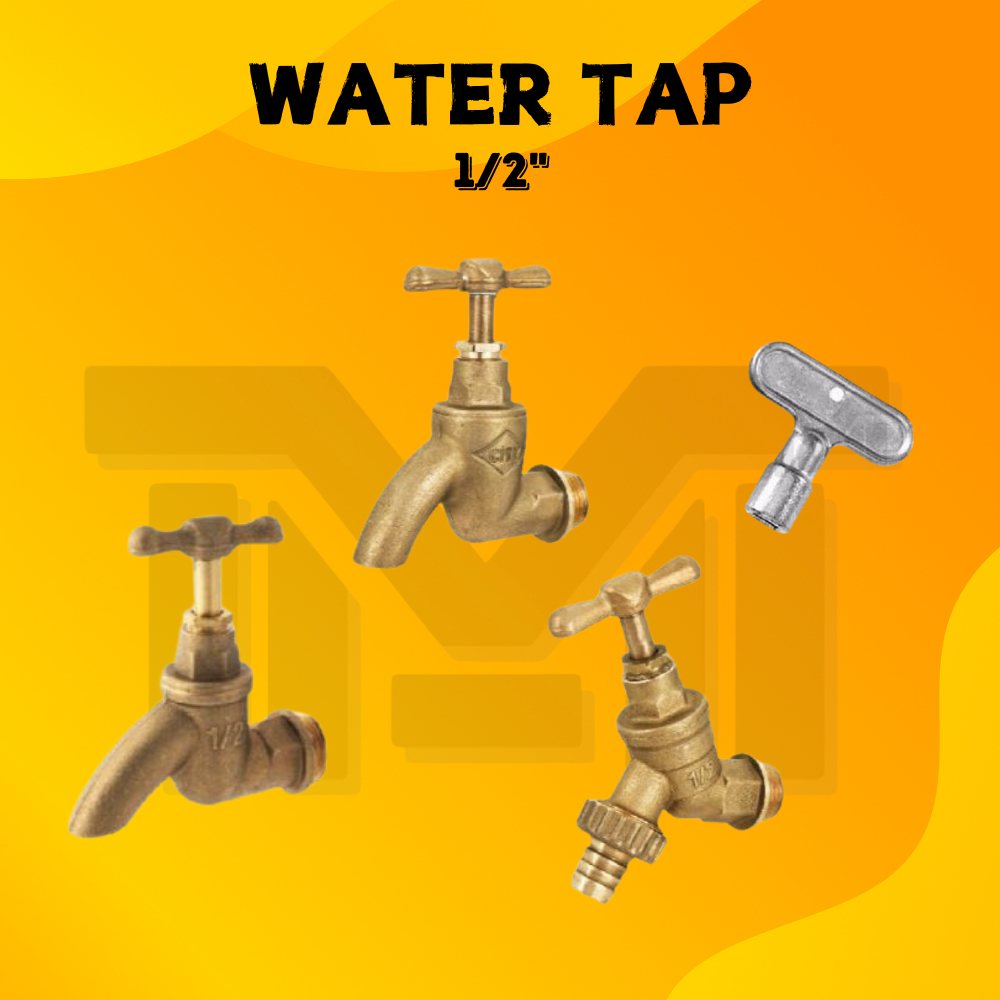City / Other Brand Brass Water Tap Size: 1/2" | Shopee Malaysia