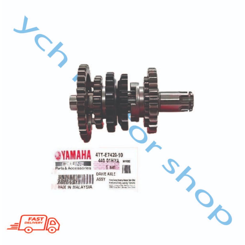 YAMAHA Y125 Y125Z Y125ZR 125 Z R GEARBOX MAIN AXLE & DRIVE AXLE 100% ...