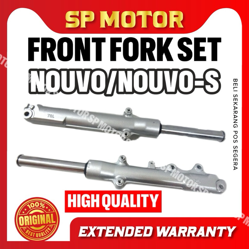 YAMAHA NOUVO / NOUVO S NOUVO-S FRONT FORK ASSY DEPAN FORK ARM ABSORBER ABSOBER DAMPER NOUVOS ...