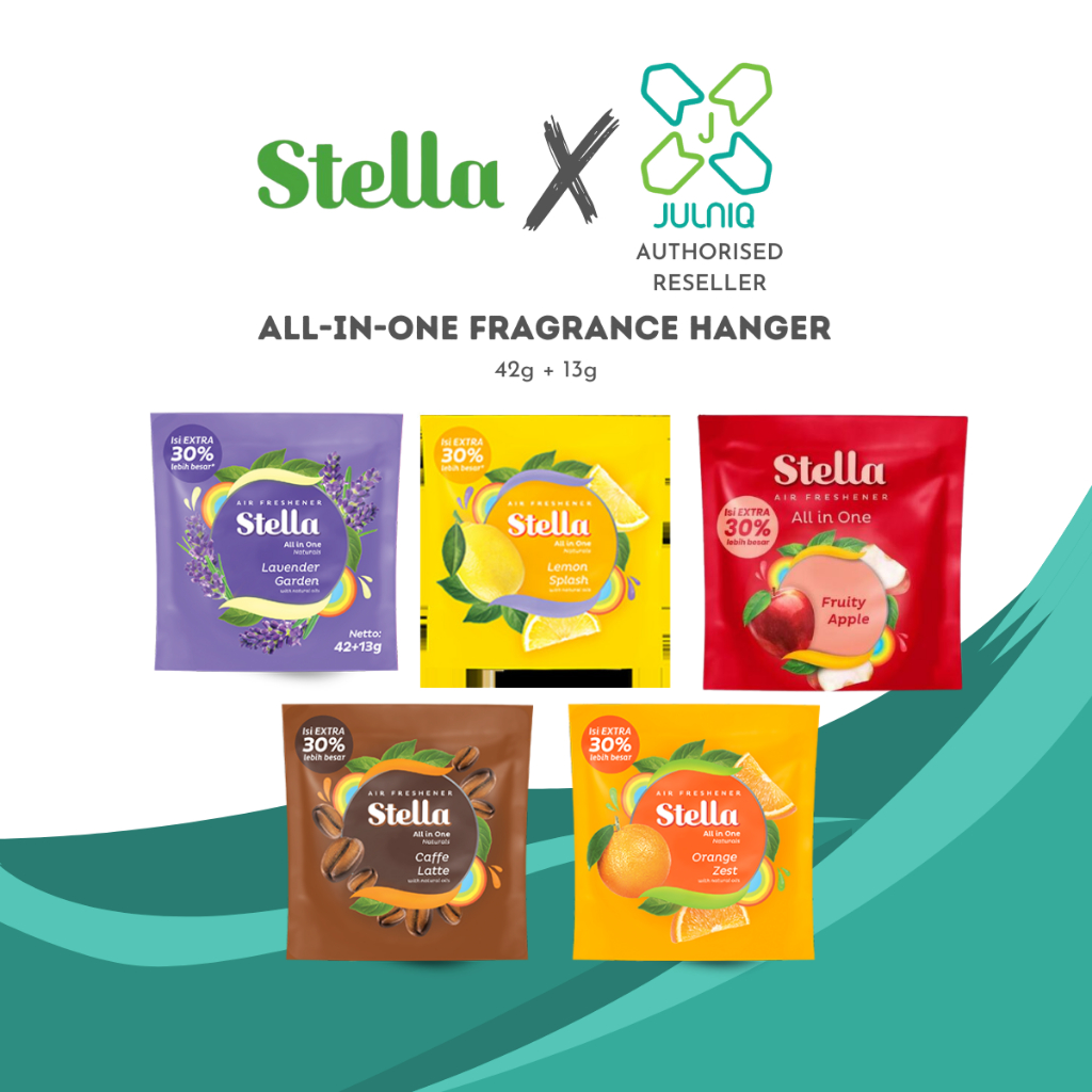 STELLA ALL-IN-ONE Hanging Air Freshener Range 42g+13g | Shopee Malaysia