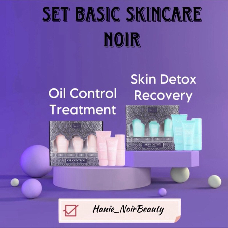 Trial Set Skincare Noir 3 in 1 ( Set Jerawat / Set Jeragat ) | Shopee ...