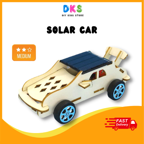 【SOLAR CAR】Projek RBT DIY Kids Science STEM Education Physic Teaching ...