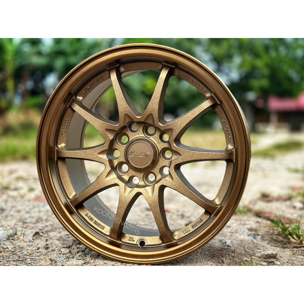 New Car Sport Rim RAYS CE28 Wheels 15x7J 10x100/114.3 ET38 Satin Bronze ...
